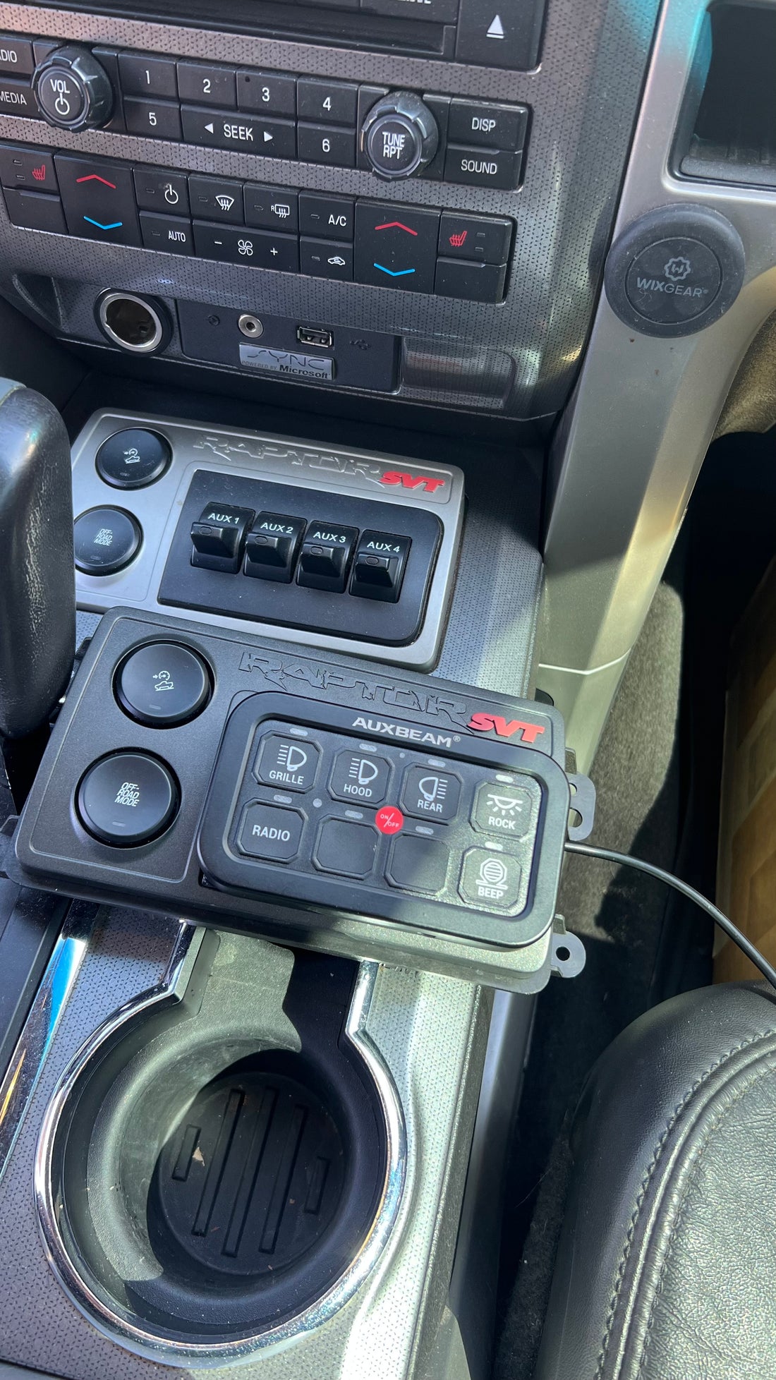Auxbeam Gen 1 Raptor Upfitter Switch Mount – Rad Designs